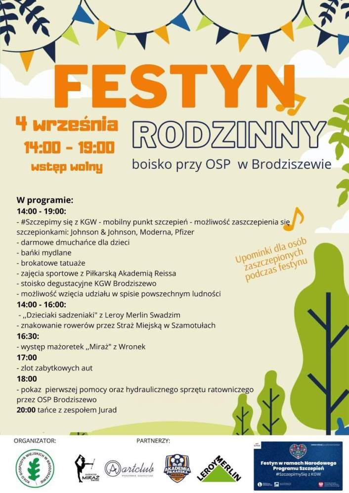 Festyn rodzinny w Brodziszewie - Urząd Miasta Szamotuły